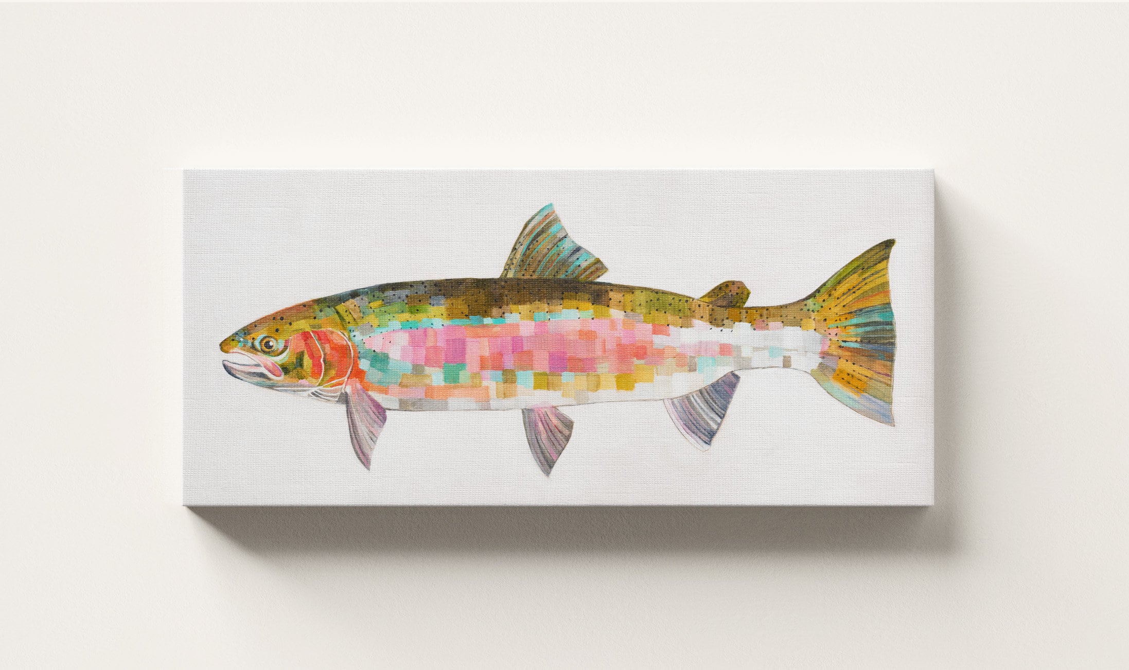 Steelhead - CANVAS WALL ART | Gallery Stretched Canvas | Sheila Dunn ...