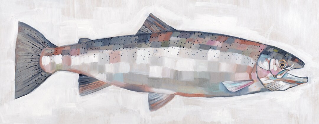 WINTER STEELHEAD TROUT Archival Ink Print of Original Fish Painting - Etsy