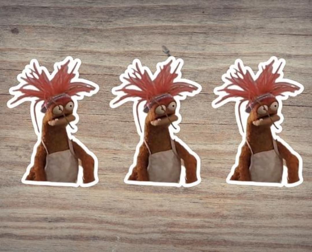 Pepe the King Prawn Sticker, My Face When Sticker, Pepe Sticker - Etsy