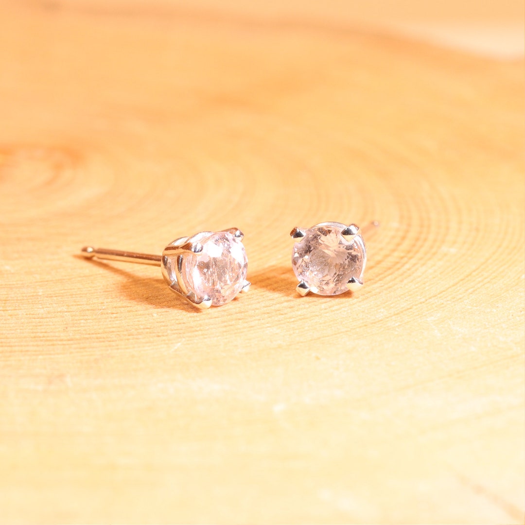 Pink Emerald (aka 'morganite'), 4.5mm X 0.37 Carat Each, Round Cut ...