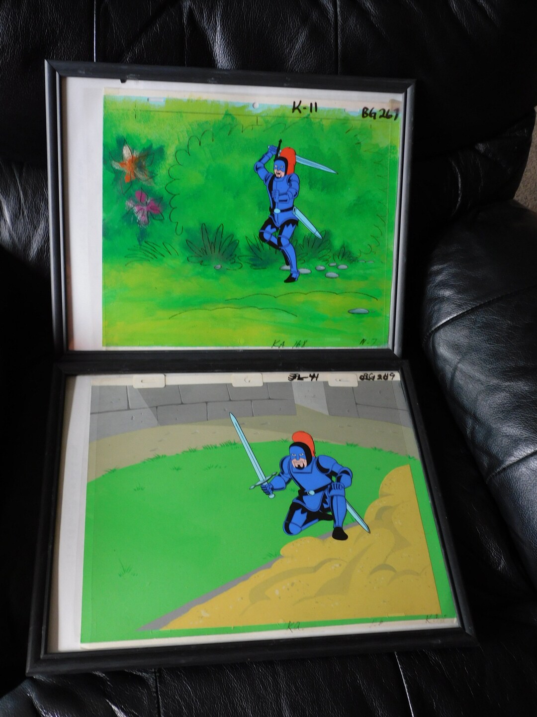 RARE 1960s Filmation Animation Cels From Unaired King Arthur Cartoon ...