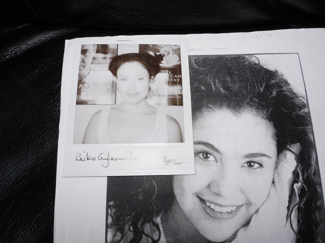 Actress Reiko Aylesworth Casting Polaroid Photo /headshot/resume 24 ...