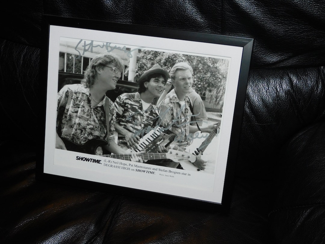 1989 Degrassi High 8x10 Photo the Zit Remedy Signed Joey Jeremiah ...
