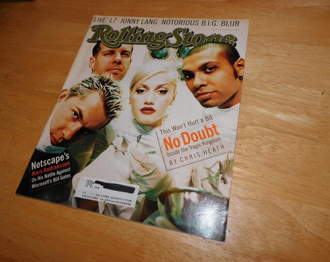 Rolling Stone Magazine 1997 - No Doubt on Cover - Gwen Stefani - Blur ...