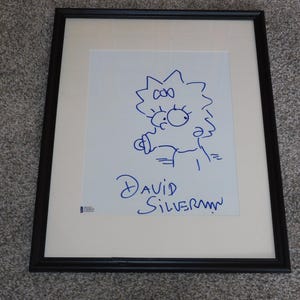 Maggie Simpson Signed Sketch by the Simpsons Animator/director/artist ...