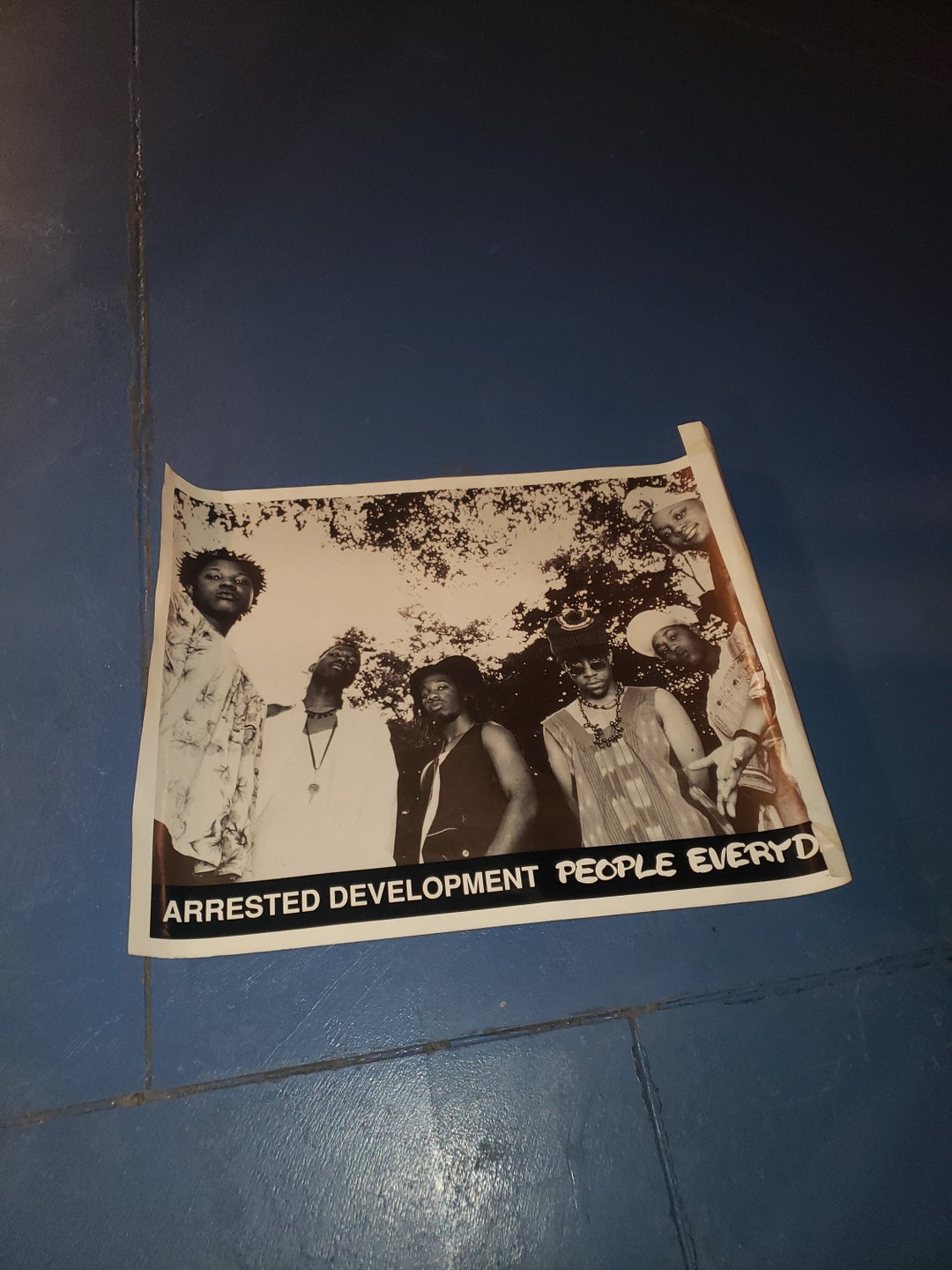 90s Arrested Development Poster - Vintage Hip Hop / Rap Music Group - Etsy