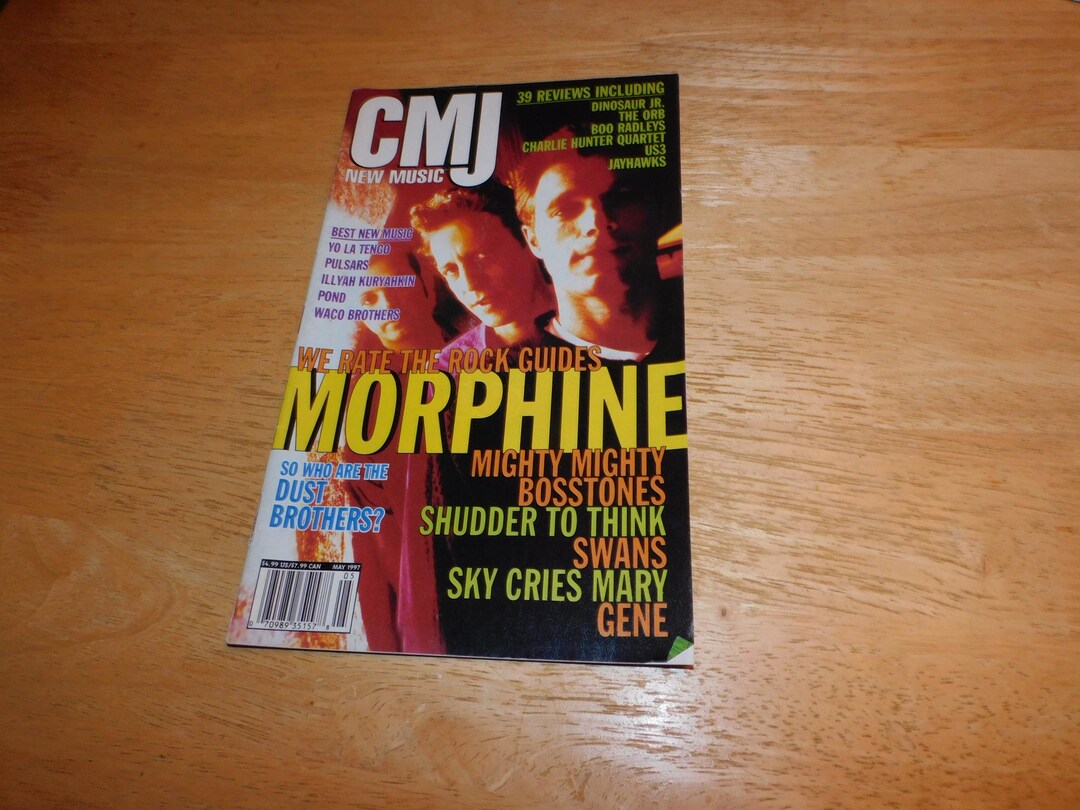 1995 CMJ Magazine Morphine, Mighty Bosstones, Shudder to Think Vintage ...