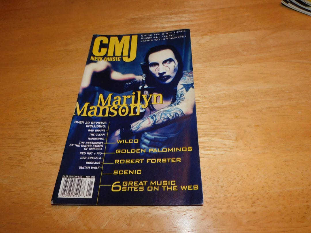 1995 CMJ Magazine - Marilyn Manson, Wilco, Bad Brains, Bodeans ...