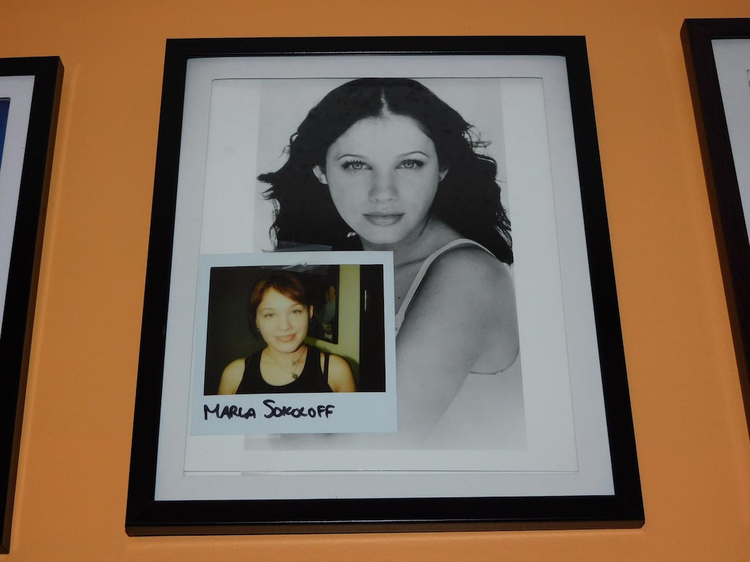 Marla Sokoloff Audition Polaroid Photo / Headshot Lot / Resume - Actor ...