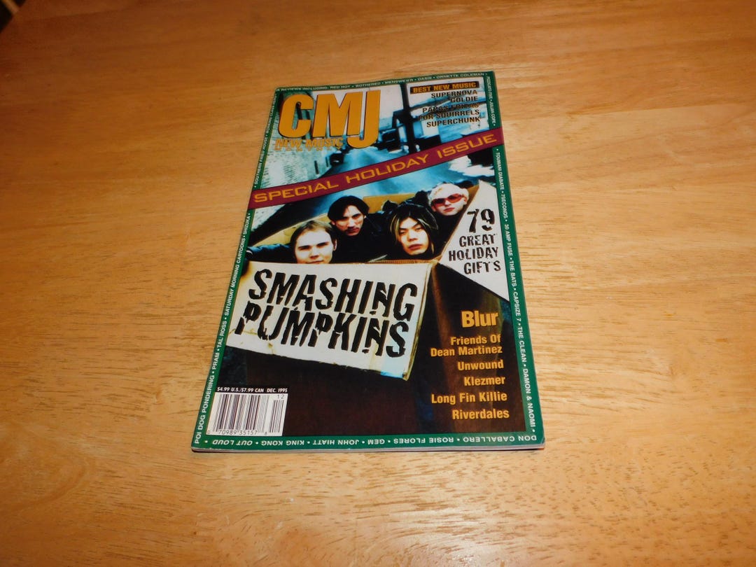 1995 CMJ Magazine - Smashing Pumpkins, Blur, Riverdales, Superchunk ...