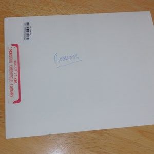 Rare 1988 Roseanne Cast Photo: Original DJ Conner Actor - Etsy