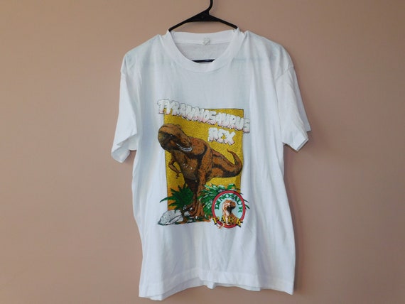 80s Tyrannosaurus Rex t shirt - Dinosaur Park T-Rex -… - Gem