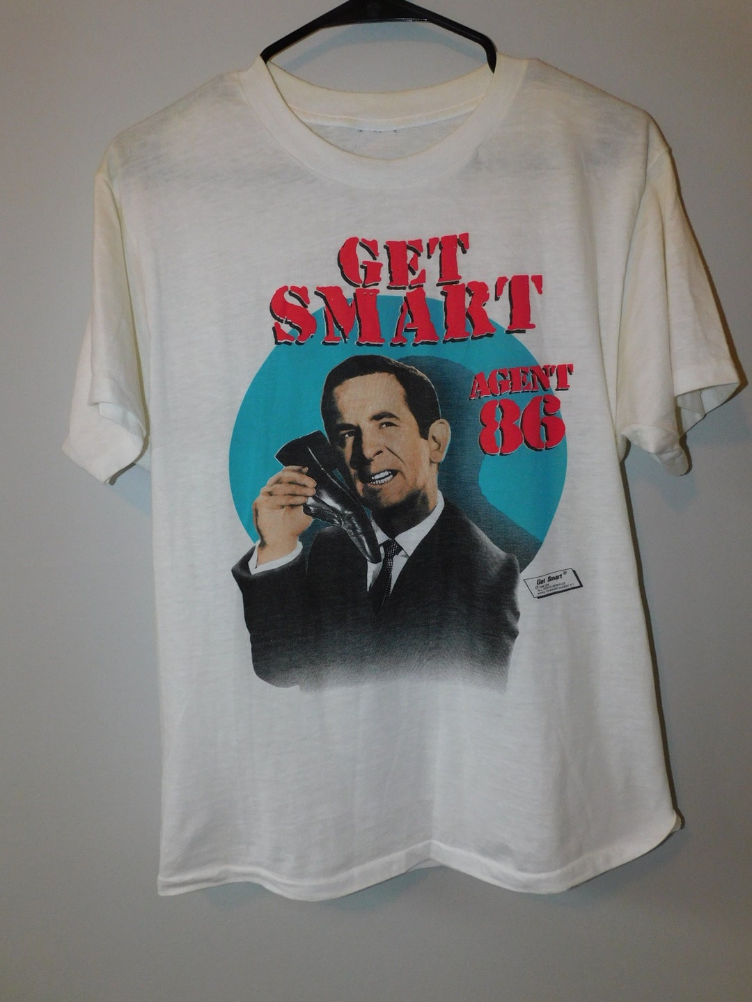 80s Vintage GET SMART T Shirt Don Adams Television Show 1980s Tv ...