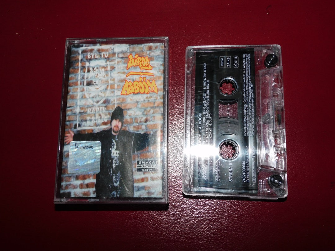 Poland Rapper LIROY 1995 Cassette Tape alboom Vintage 90s Polish Hip ...