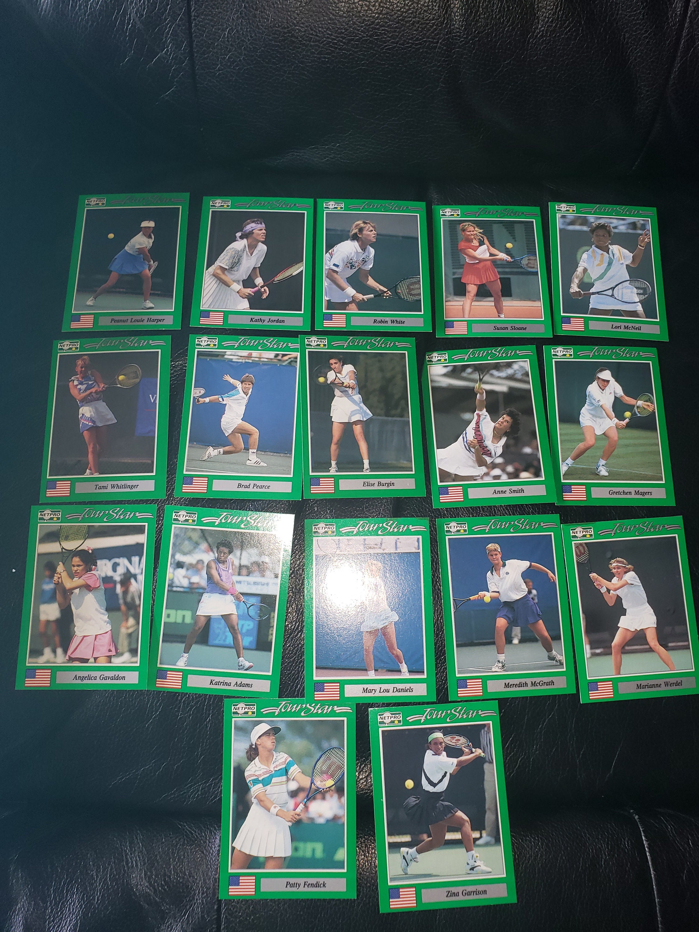 USA womens 1991 Netpro tennis card lot Collectibles Memorabilia Art ...