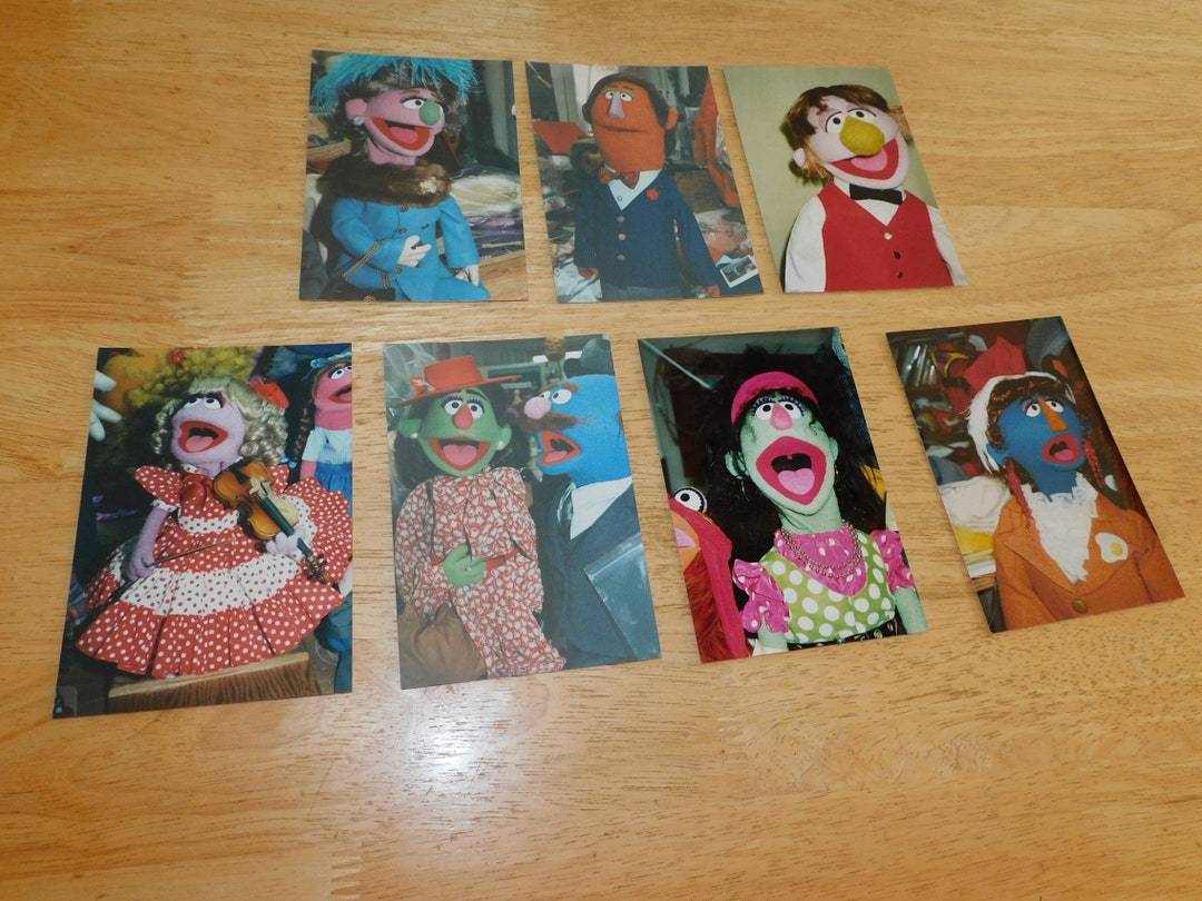 SESAME STREET Original 4x6 Photographs From the Set in Queens NY ...