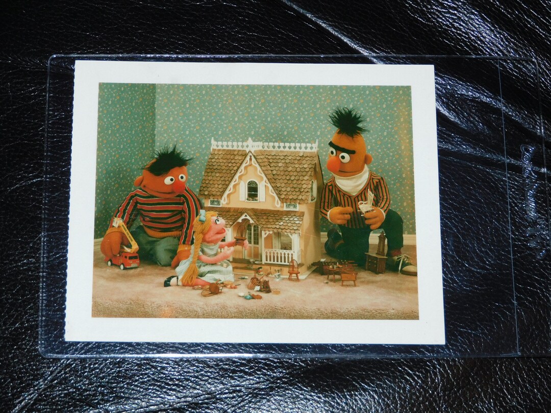 ORIGINAL POLAROID Sesame Street Calendar Shoot Vintage 1983 Rare Jim ...