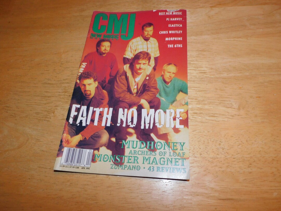 1995 CMJ Magazine - Faith No More, Archers of Loaf, Mudhoney, Elastica ...