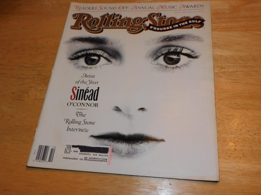 Sinead O'connor - 1991 Rolling Stone Magazine - R.E.M., Bob Marley ...
