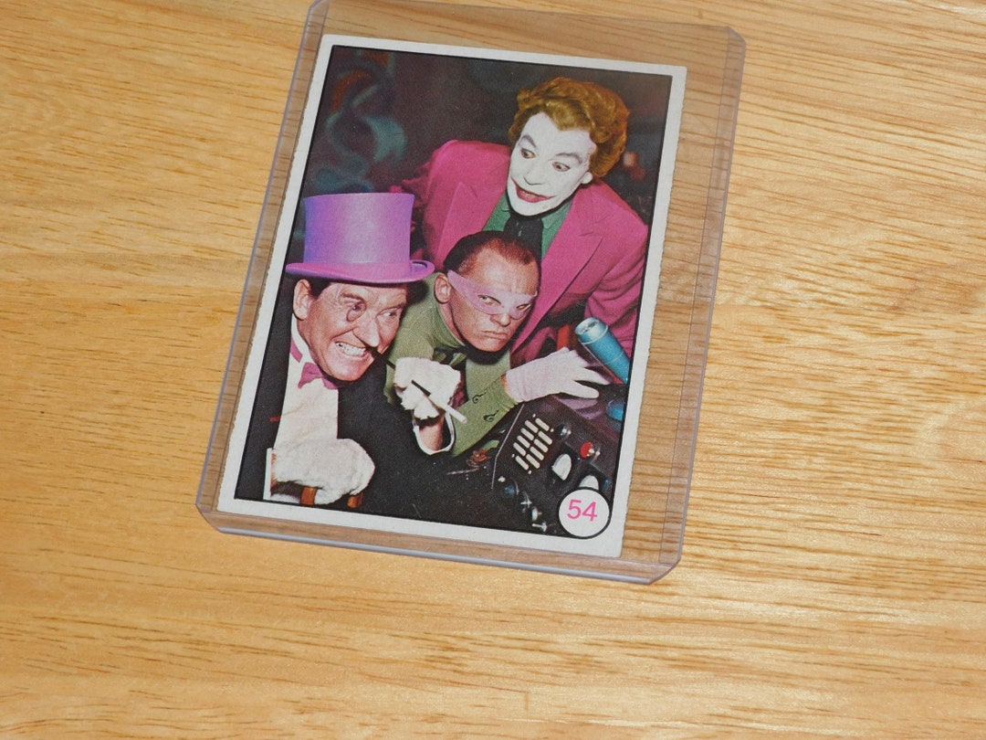 1966 Batman Villains Trading Card Vintage 60s Nonsports Joker / Riddler ...