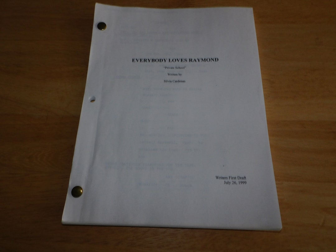 UNAIRED Everybody Loves Raymond Television Show Episode Script 1999 Ray ...