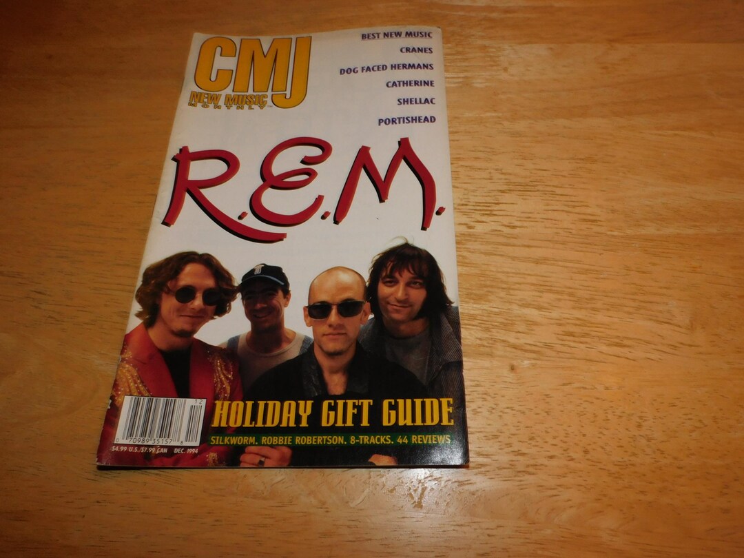 1995 CMJ Magazine - R.E.M., Portishead Vintage 90s Music - Etsy