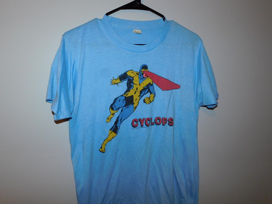 1986 Cyclops T Shirt - Marvel X-men - Vintage 80s Screenstars Large - Etsy