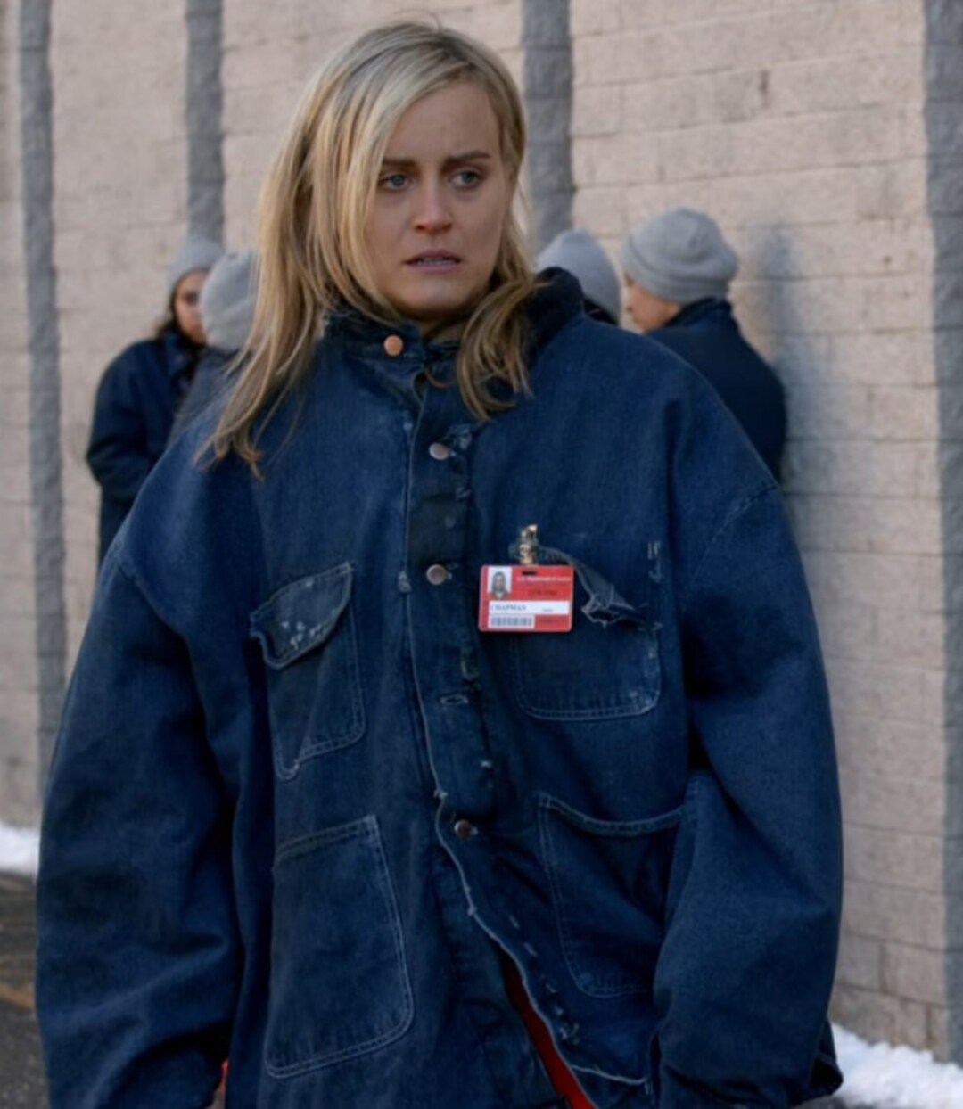 Piper Chapman Screen Worn Vintage Denim Jacket Orange is the New Black ...