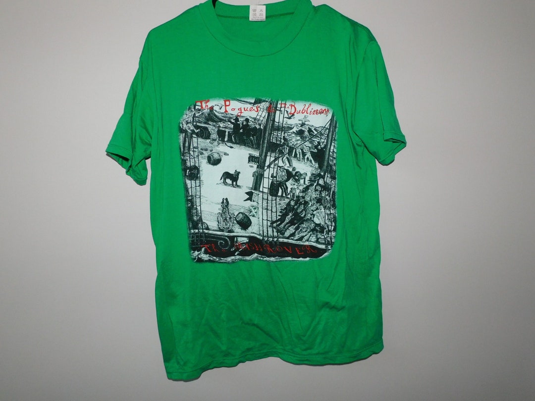 1987 the Pogues Dubliners T Shirt Rare Shane Macgowan Vintage 80s - Etsy