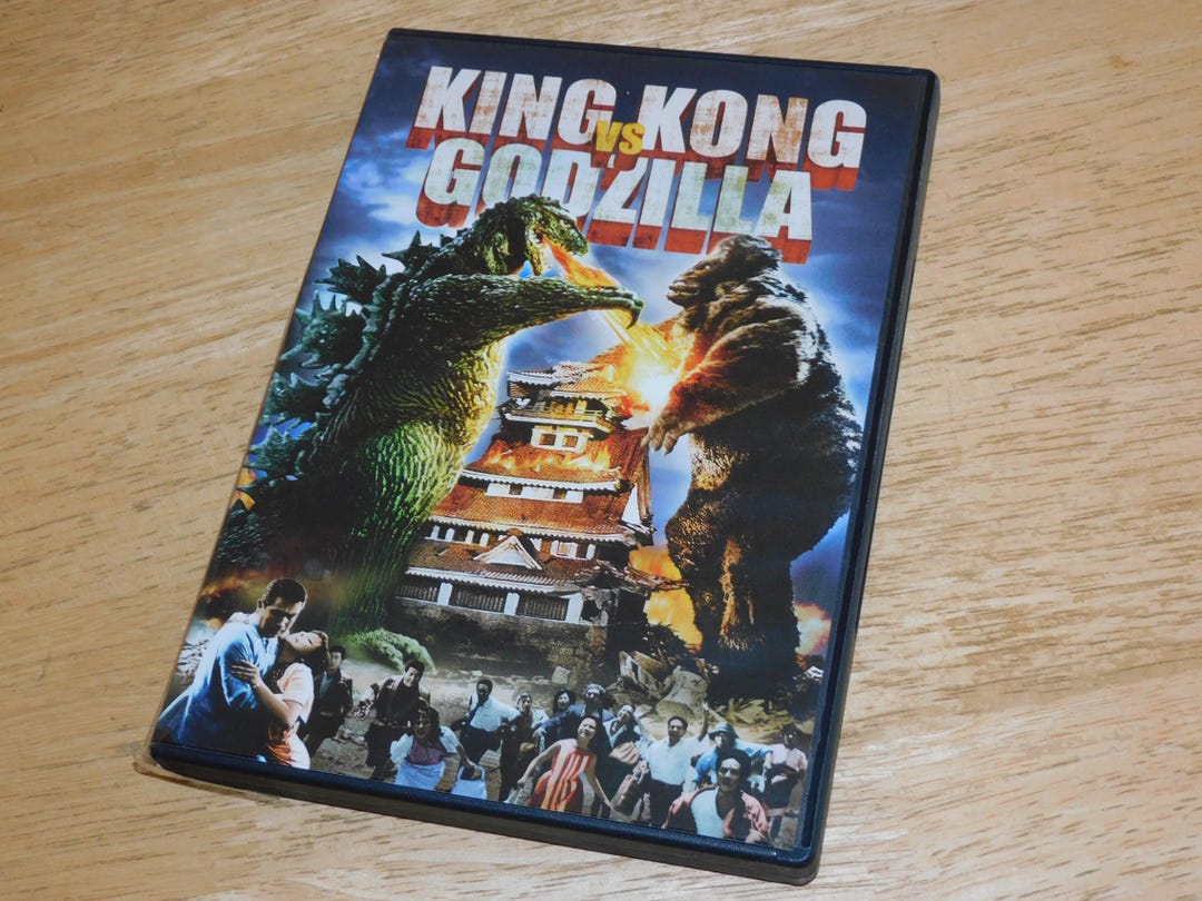 King Kong Vs Godzilla Dvd Original Vintage 60s Monster Movie - Etsy