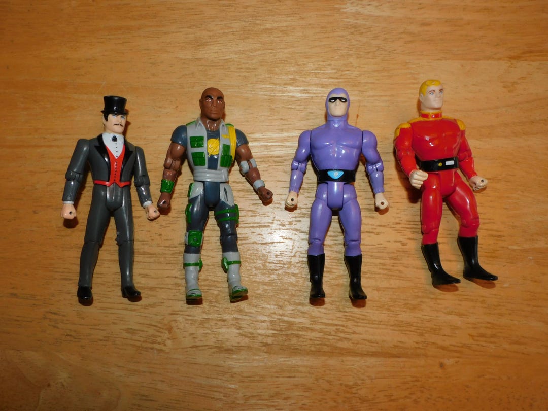 1980s Defenders of the Earth Action Figures Lot - Mandrake, Flash ...