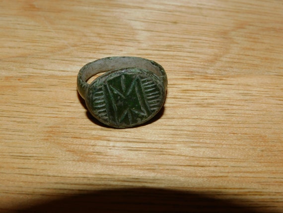 ANTIQUE VIKING RING - genuine relic - vintage bronze … - Gem