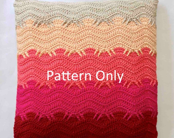 Crochet Isometric Blanket / Afghan Pattern - Etsy