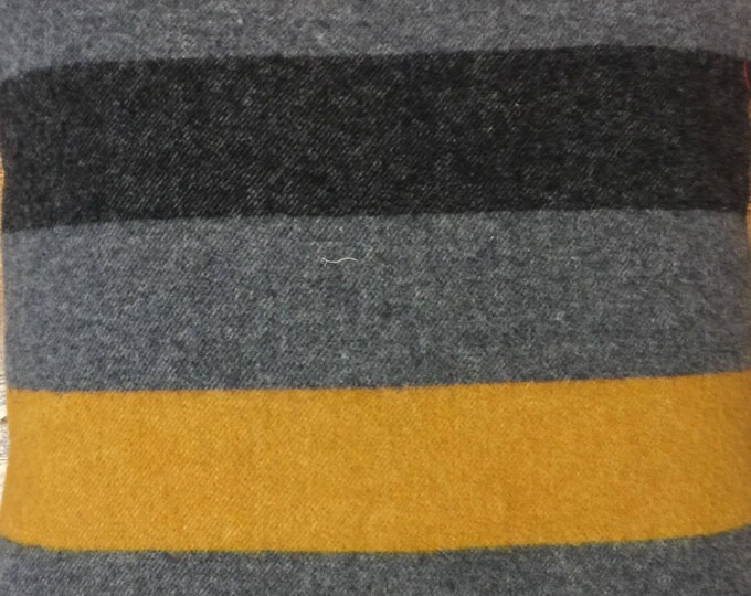 West Point USMA Cadet Grey WOOL Blanket PILLOW Cover Go Army - Etsy