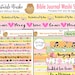Bible Journal Kit Amazing Grace (set 1) BOTH Printable & Digital Kits ...