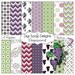 SALE 1.75 Grape Vineyard Digital Papers in Purples Green and | Etsy