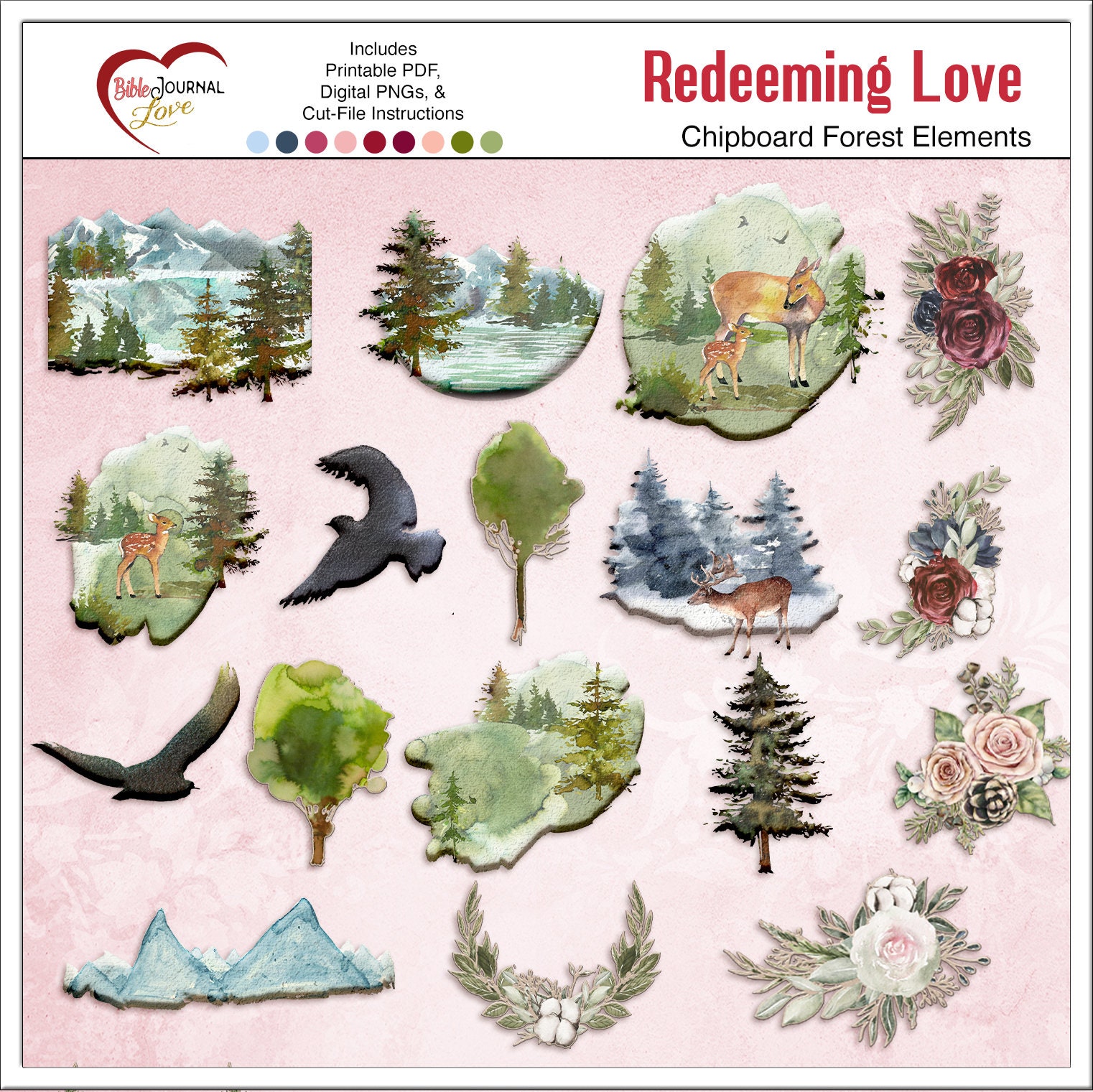 Redeeming Love Bible Journal Memory Dex Card Kit 31 Bible | Etsy