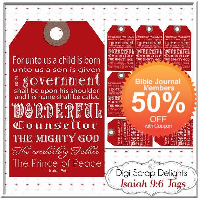 Scripture Gift Tag - 60+ Gift Ideas for 2025