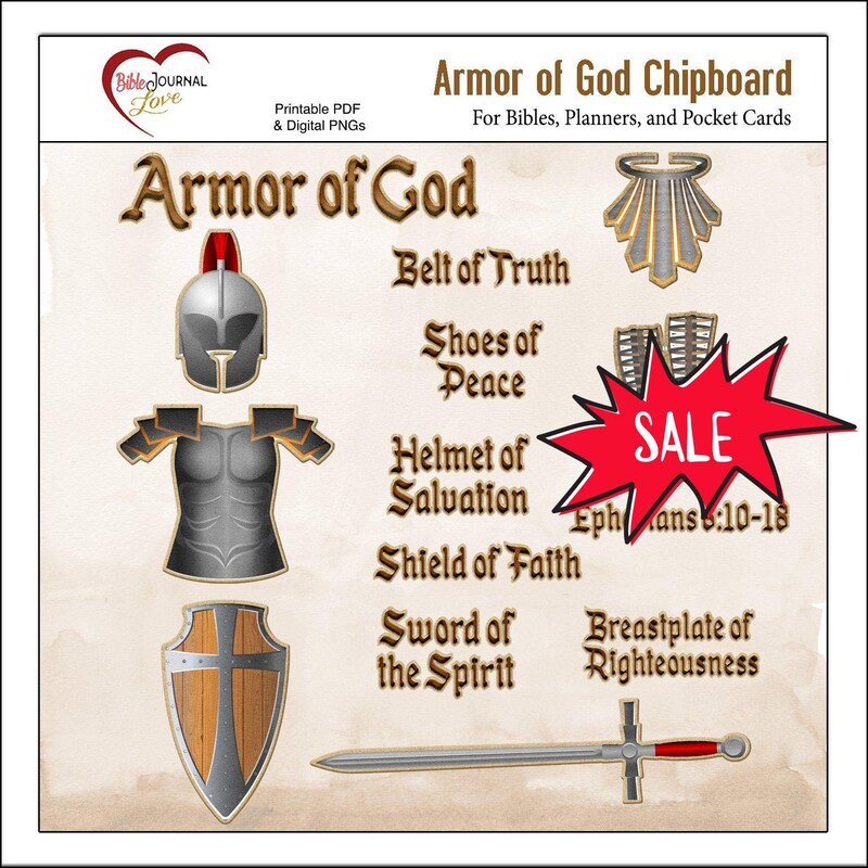 Armor of God Decal - Etsy