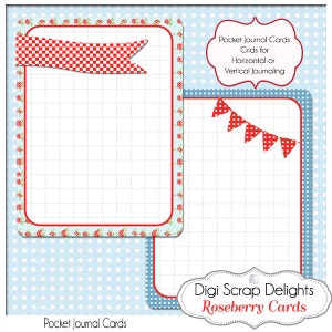 Roseberry PBJ Pocket Bible Journal Cards 3x4 Project Life Style, BOTH Printable & Digital. Verse ...