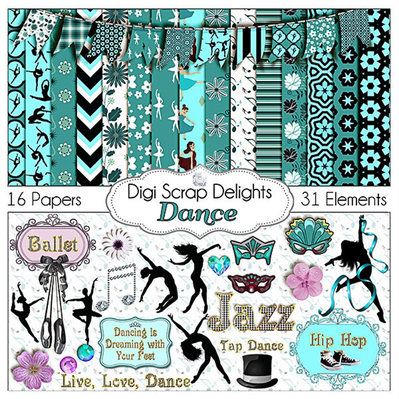 Dance Scrapbook - Etsy