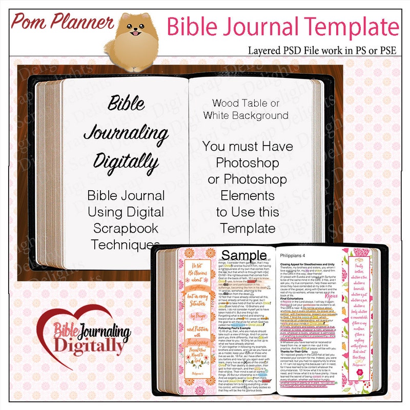 Bible Journaling Templates - Etsy