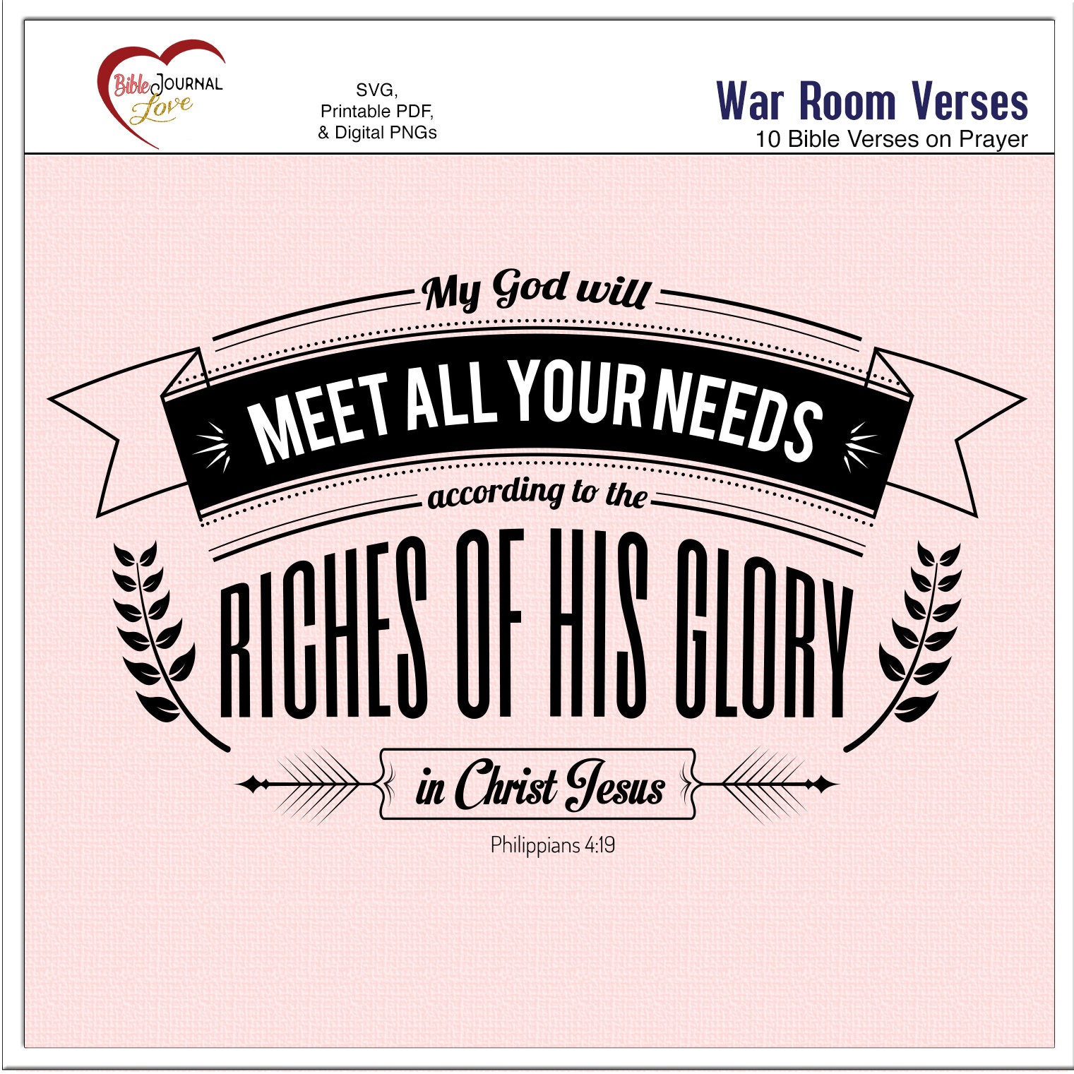 10 War Room Bible Verse Bundle Prayer Theme in Printable Pdfs | Etsy