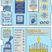 Hanukkah Digital Lapbook Kit in Blue and Gold. Thematic Unit Study on 8 ...