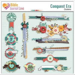 Conquest Era Journal Bundle Both Digital 'n Printable. Bible Journal ...