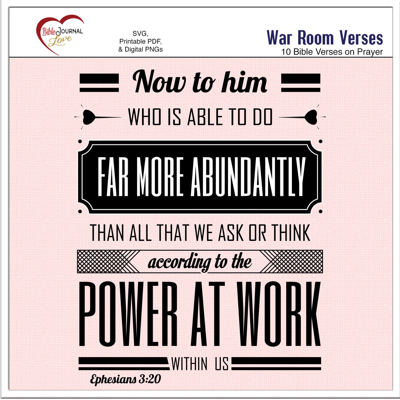 10 War Room Bible Verse Bundle Prayer Theme in Printable Pdfs - Etsy