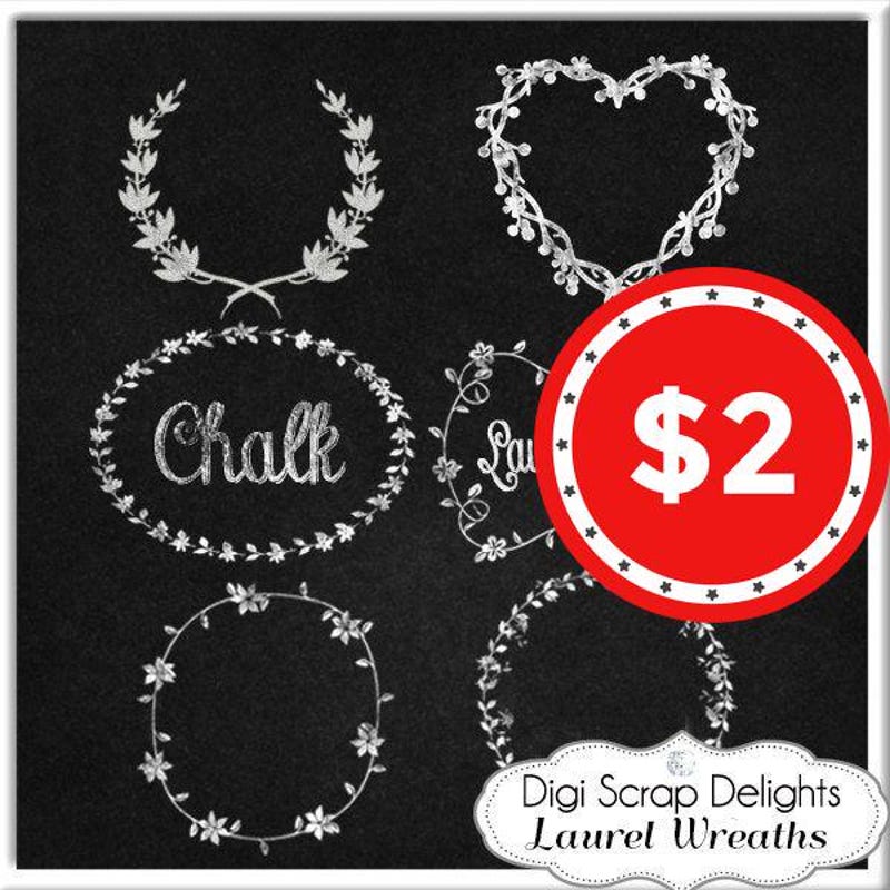 Chalkboard Clip Art - Etsy