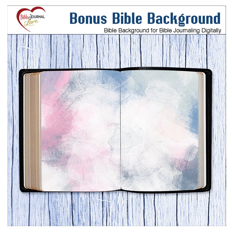 House Bible Journal Kit Both Printable And Digital Navy And Etsy Uk