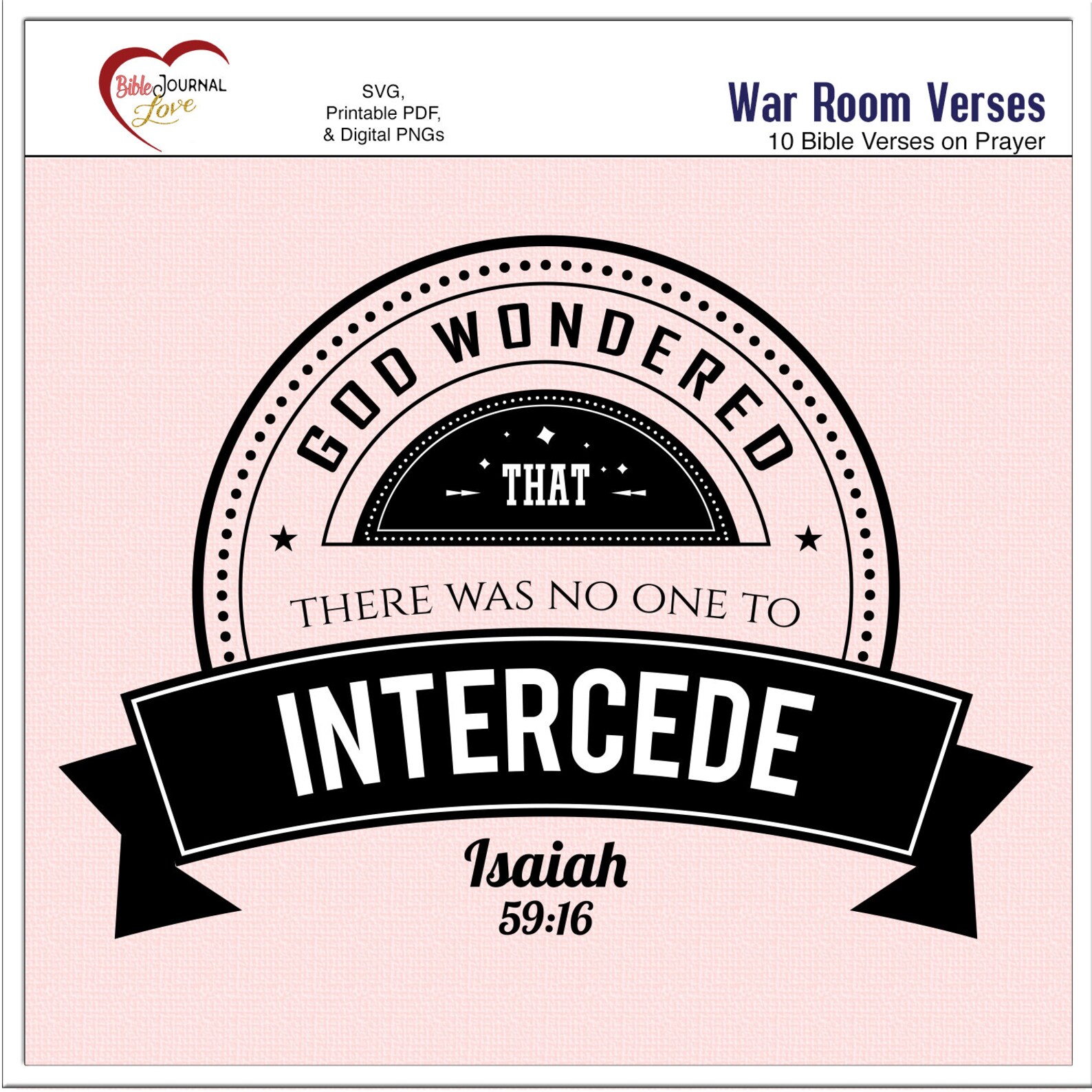 10 War Room Bible Verse Bundle Prayer Theme in Printable Pdfs - Etsy