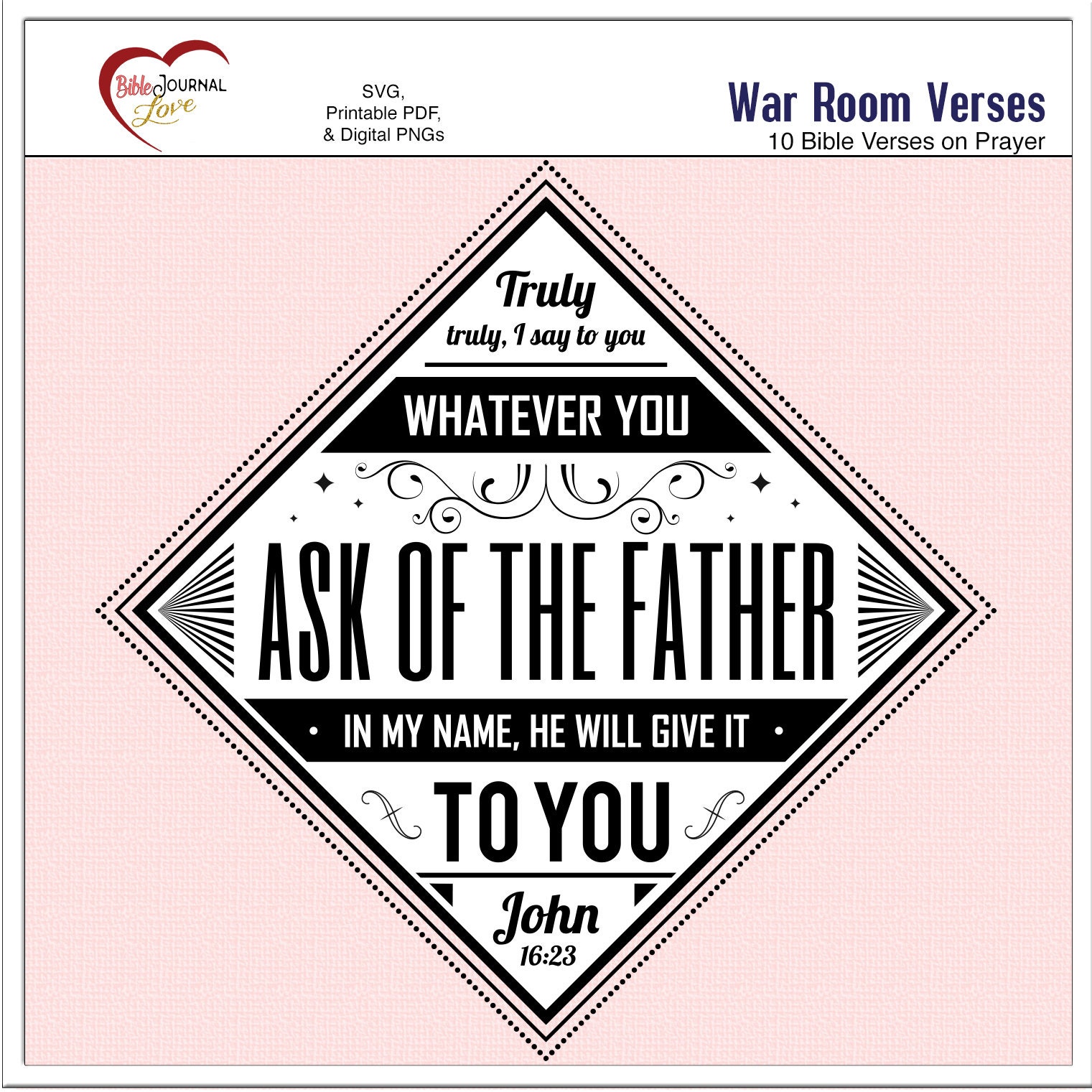 10 War Room Bible Verse Bundle Prayer Theme in Printable Pdfs | Etsy